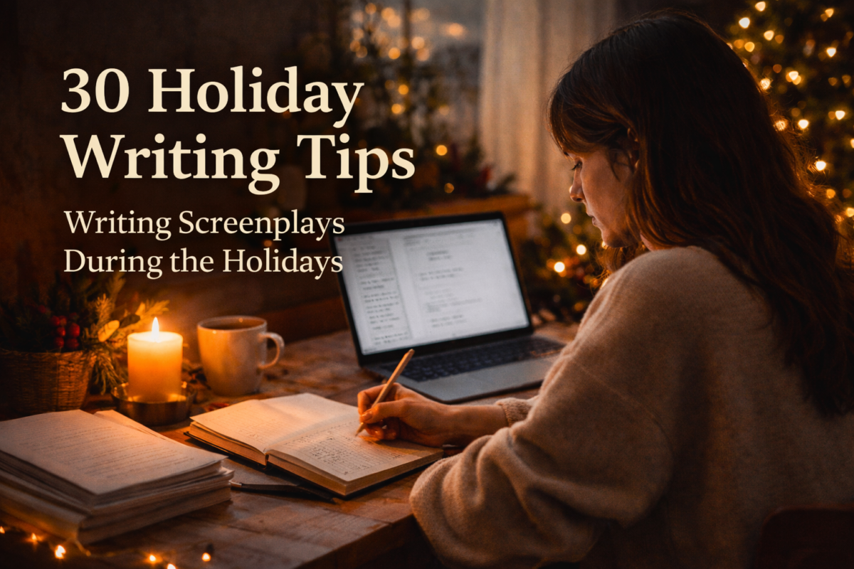 Writing Screenplays During the Holidays: 30 Practical Tips